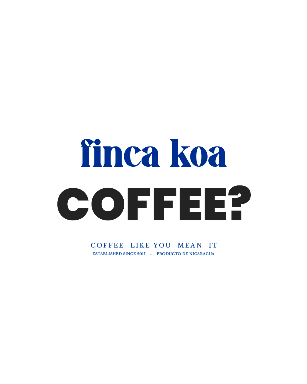 Finca Koa Merch