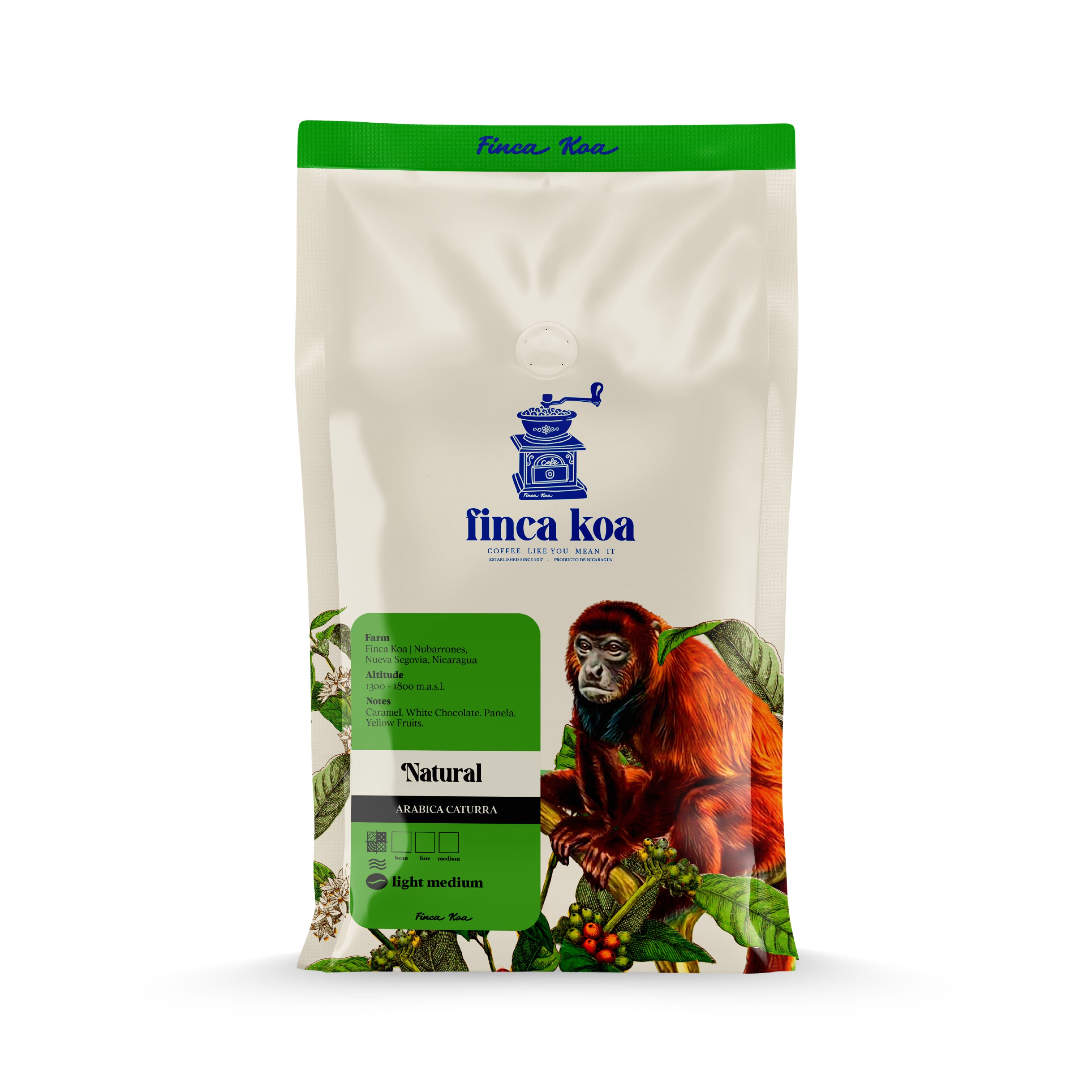 Caturra Natural Coffee - Specialty coffee | Finca Koa