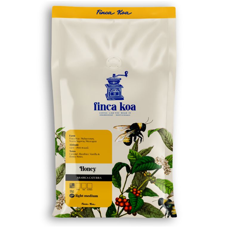 Fresh Roasted Caturra Honey Coffee | Local & Sweet | Single Origin ...